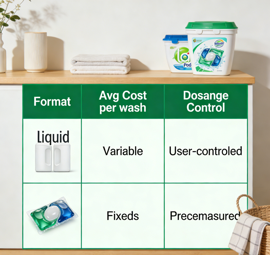Laundry Pods vs Liquid Detergent: Wholesale Cost & Profit Margin ...